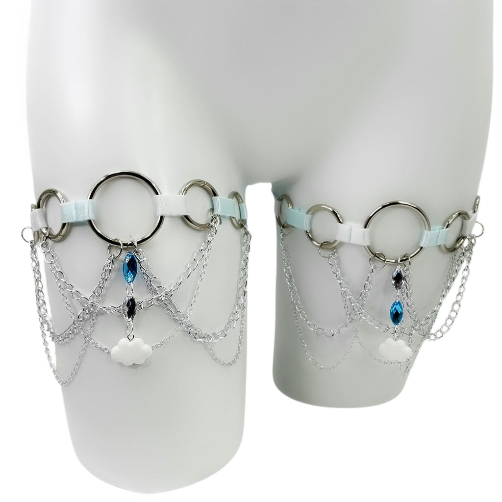 Cloud Nine Chain Leg Garters – Honeiibeth